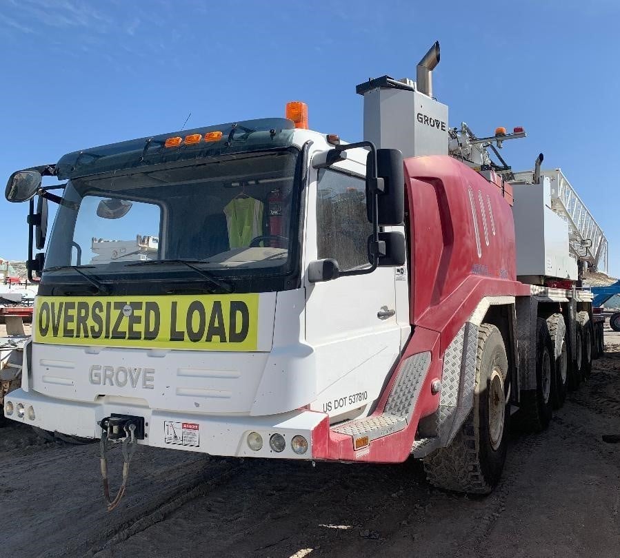 Used 2012 Grove GMK5135 for sale | Alberta Crane Service Ltd